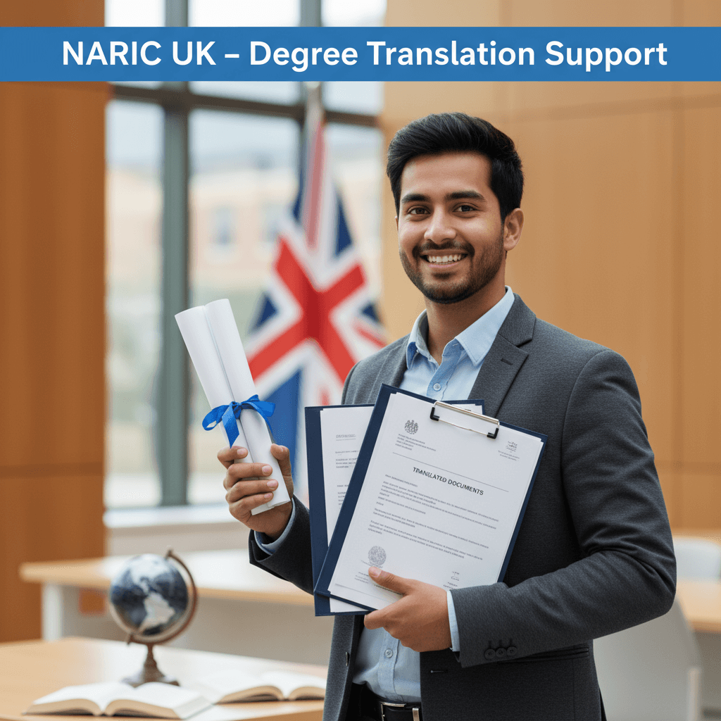 NARIC UK Support & Certified Translation Service
